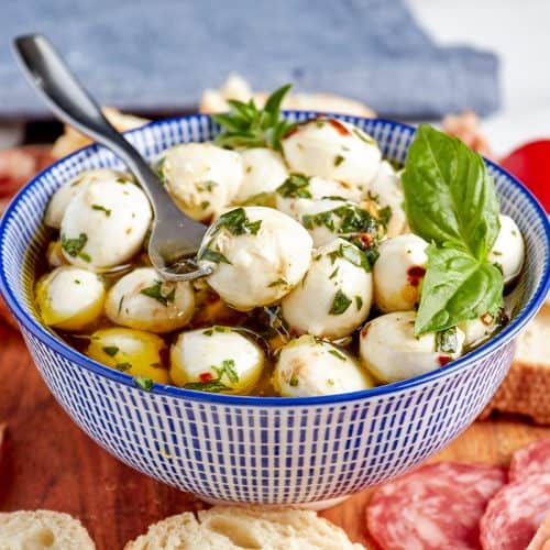 Marinated Ciliegine (Mozzarella Balls) | Casual Epicure