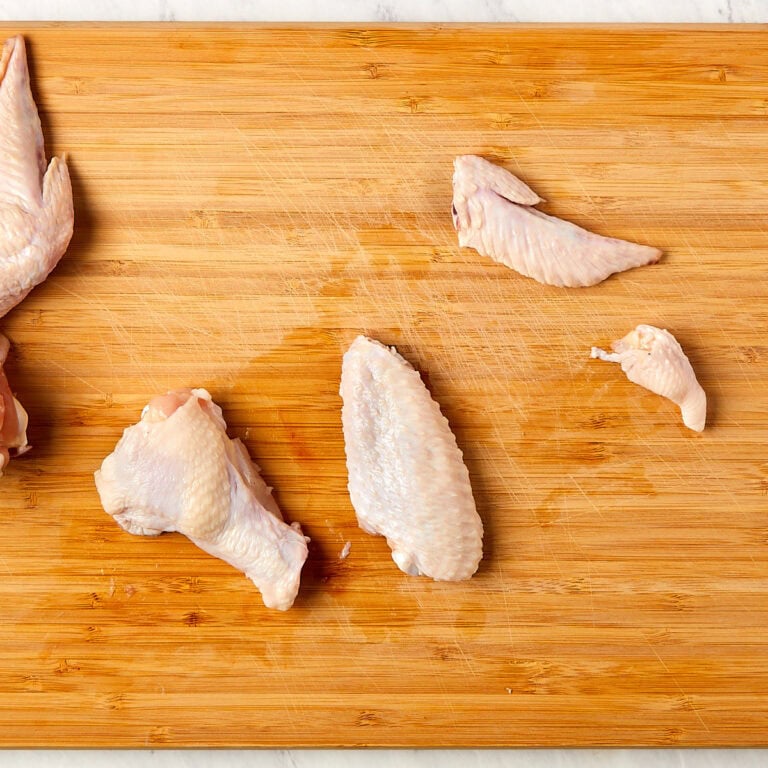 How to Cut Whole Chicken Wings into Flats and Drumettes | Casual Epicure