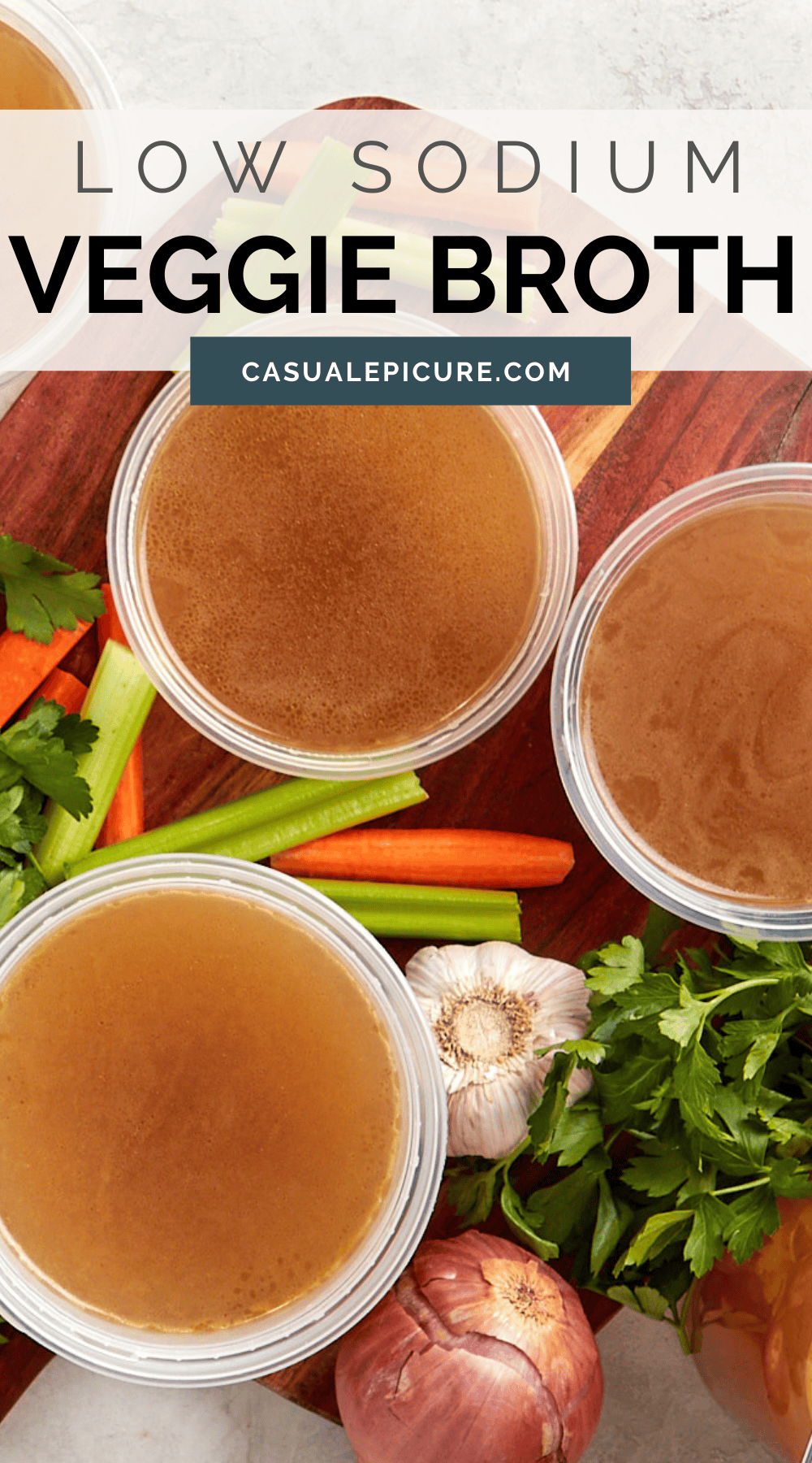 How to Make Low Sodium Vegetable Broth with Scraps | Casual Epicure