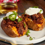 Loaded BBQ Pulled Pork Baked Potato | Casual Epicure